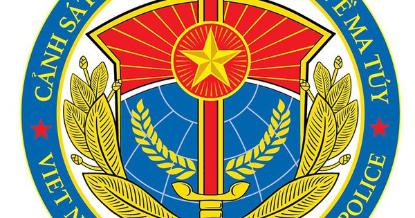Ban hành biểu trưng của Cảnh sát điều tra tội phạm về ma tuý